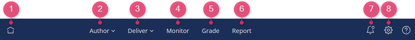 Dashboard Interface – Inspera Help Center