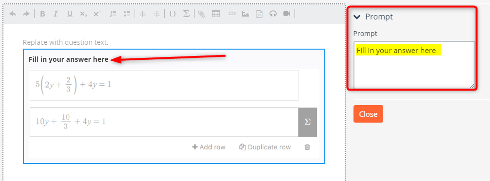 Question type - Math Working – Inspera Help Center