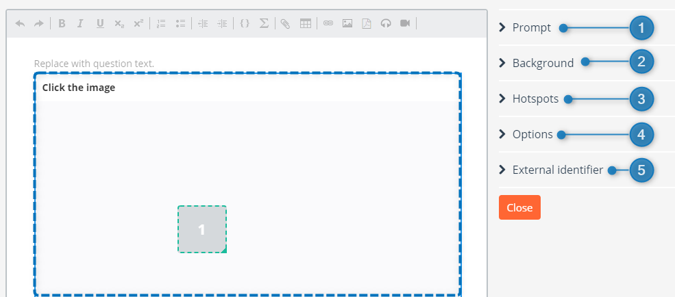 Question type - Hotspot – Inspera Help Center